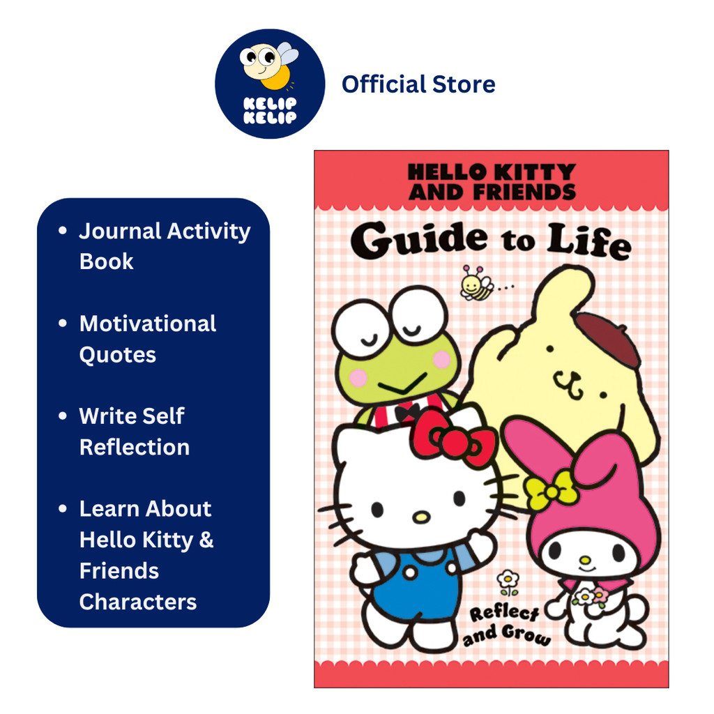 Hello Kitty & Friends Guide To Life Journal Activity Book For Kids To ...