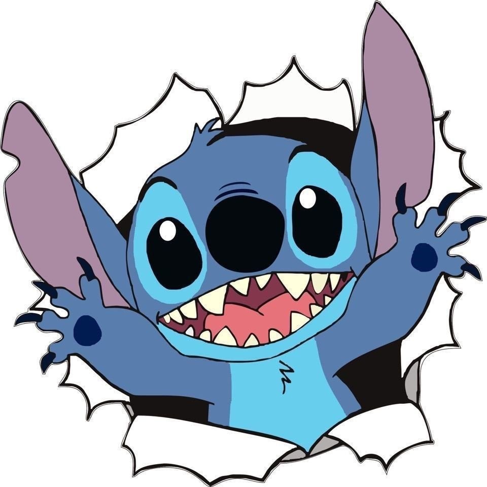 Stitch Car Stickers Car Personalized Creative Anime Cartoon Stickers ...