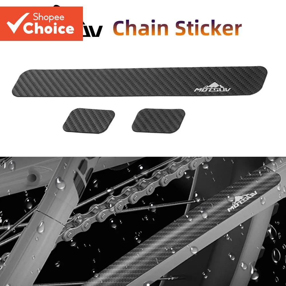 Bicycle Chain Protection Stickers MTB Frame Protector Scratch-Resistant ...