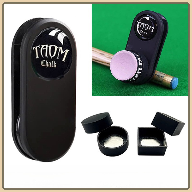[Local delivery]New Style 2 In 1 Magnetic Billiard Chalk Holder Chalk ...