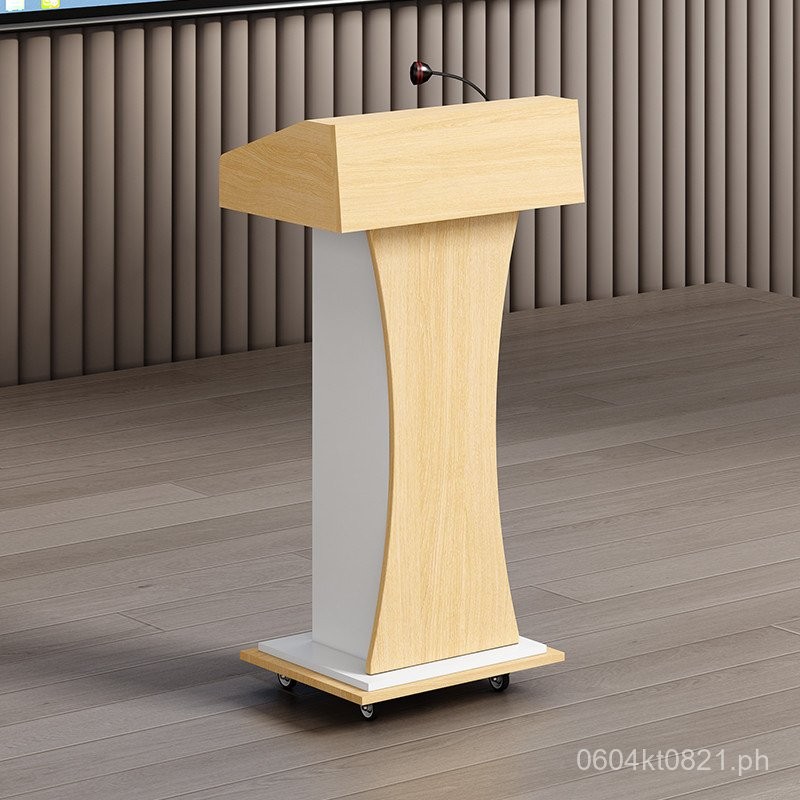 Reception Desk Welcome Report Hall Podium Conference Room Movable Guest ...