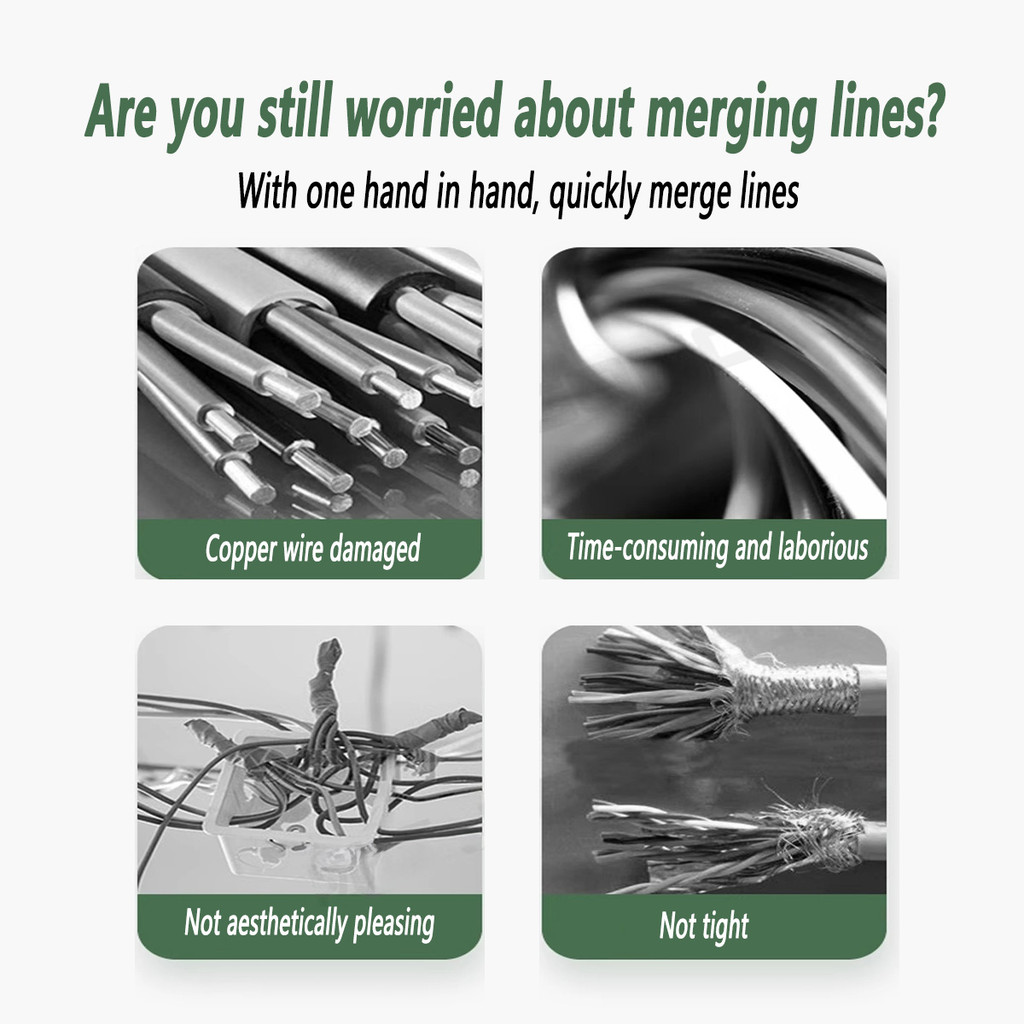 Hand Cranked Wire Merger Wiring Hook Universal Splicing Manual Winding ...