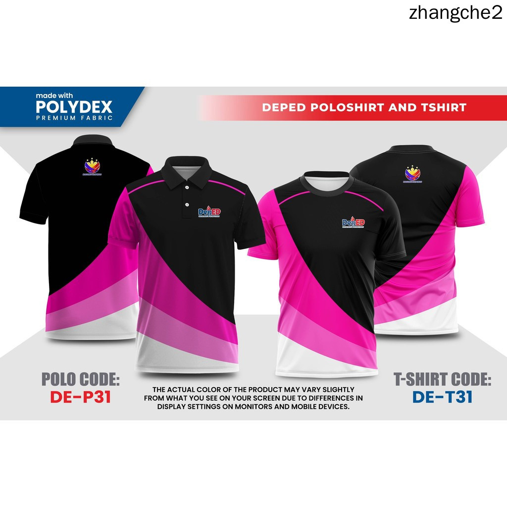 2025 New Design DEPED MATATAG POLO SHIRT AND T-SHIRTS FULL SUBLIMATION ...