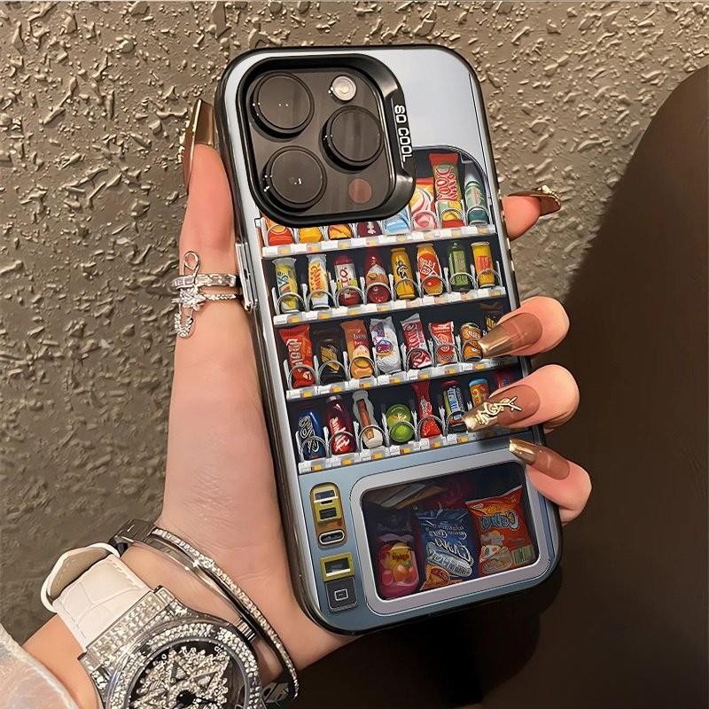 Vending Machine Case for iPhone 16 15 14 13 12 11 Pro Max X XR 7 8 Plus ...
