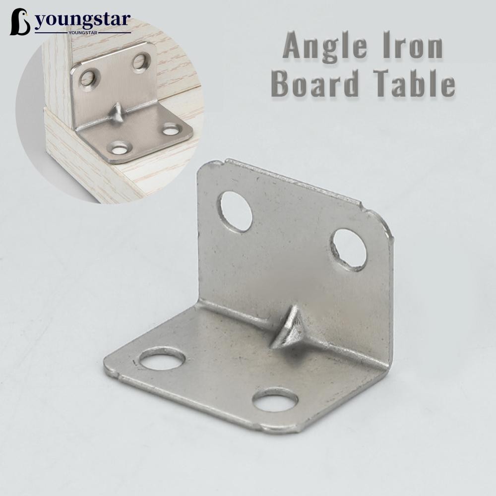 YOUNGSTAR 20pcs Right Angle Thickened Fixed Bracket 90-degree Angle ...