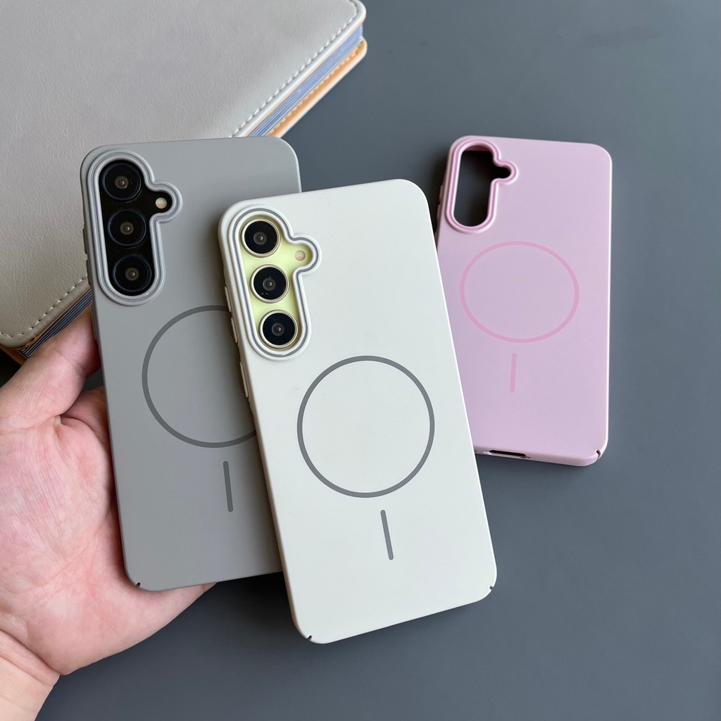 Plastic Ultra Thin Macaron Hard Phone Case for Samsung S25 A56 A55 A54 A53 A52 A36 A35 A34 A26 ...