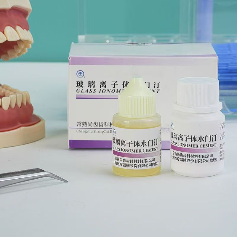 Dental Crown & Bridge Cement Kit | Glass Ionomer Filling Cement for ...