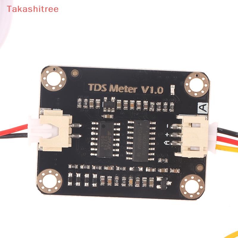 (Takashitree) TDS Sensor Water Conductivity Sensor For Arduino Liquid Detection Water Quality ...