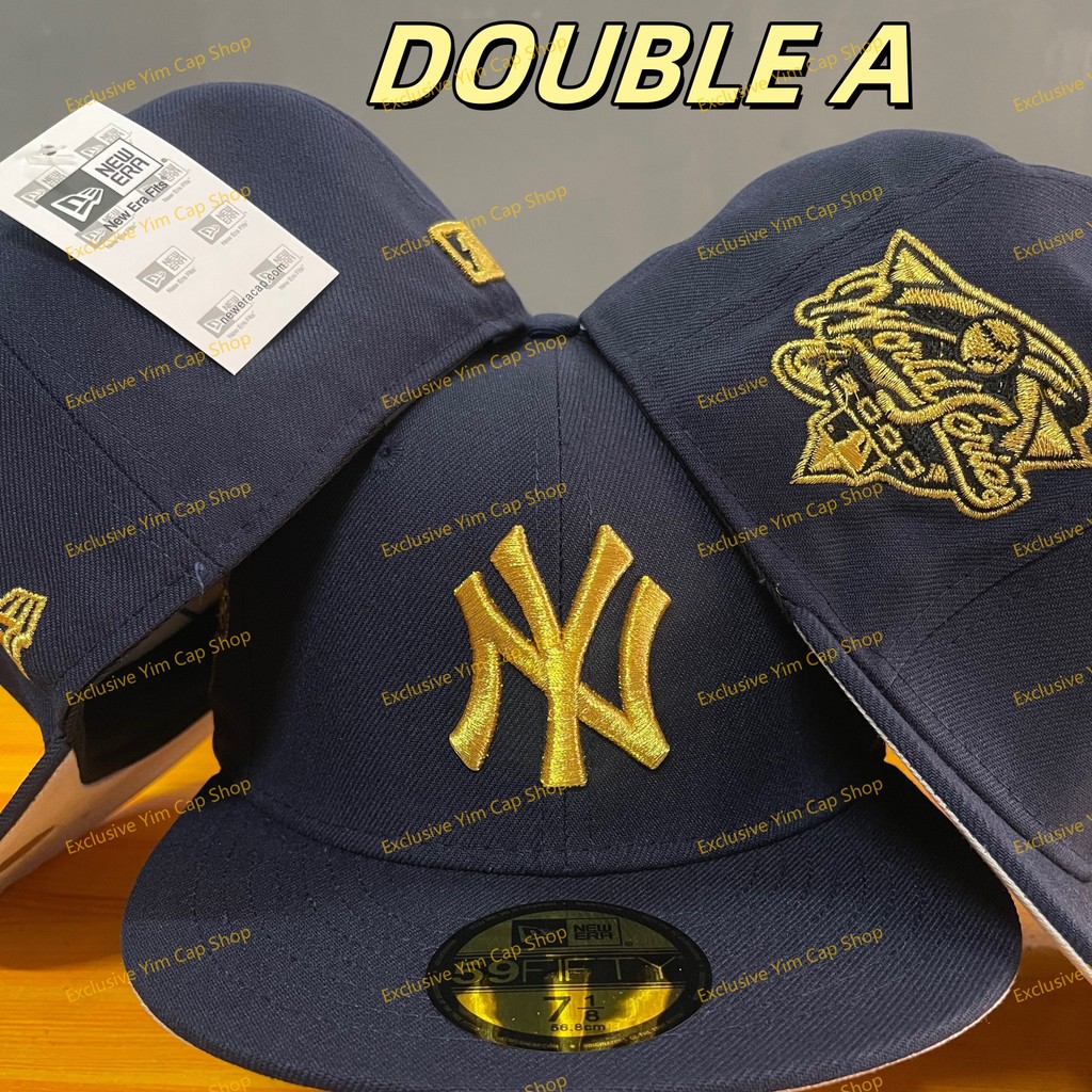 Major League Baseball New York Yankees Cooperstown Metallic Fitted Hat ...
