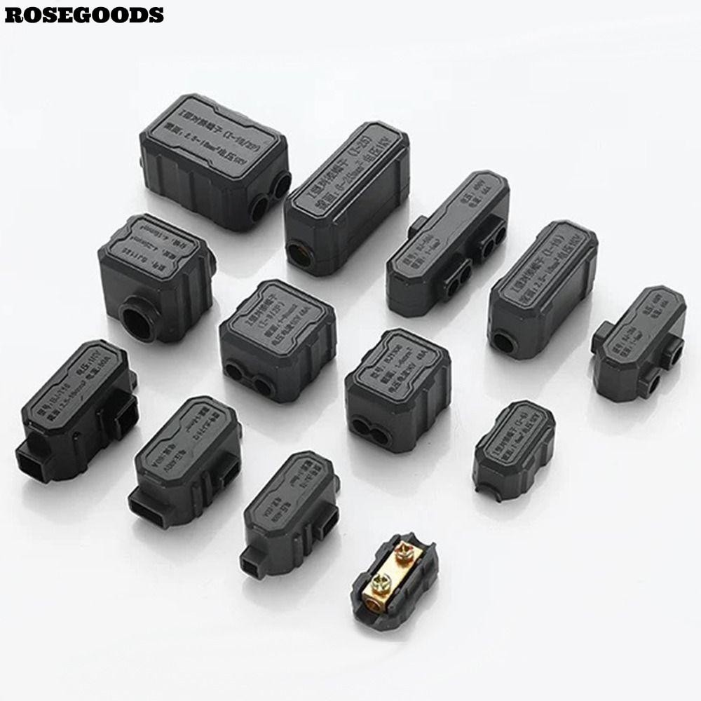 ROSEGOODS Quick Terminal Block, Black High Power High Power Splitter ...
