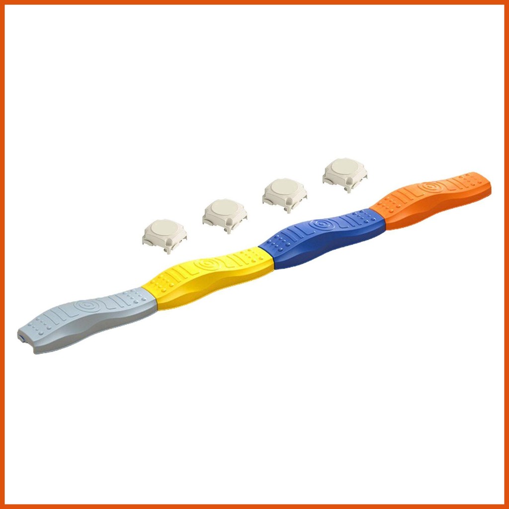 Kids Balance Beam Toy Sensor Training Board Set Stackable Obstacle Beam ...