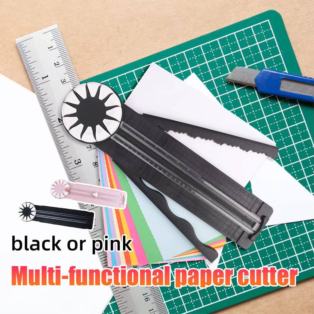 12 in 1 Paper Trimmer Multi-Type Rotary Paper Cutter Sliding Blade DIY ...