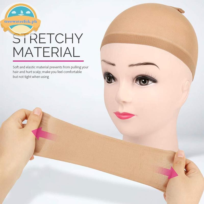 TEFUK 2 Pieces/Pack Wig Cap Hair Net For Weave Hairnets Wig Nets ...