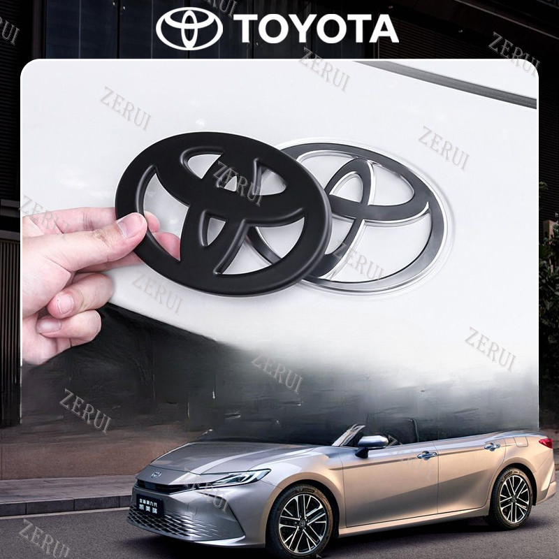 ZR For 20 24 Camry XV80 HEV Black Car Logo Toyota Logo Sticker Modified ...