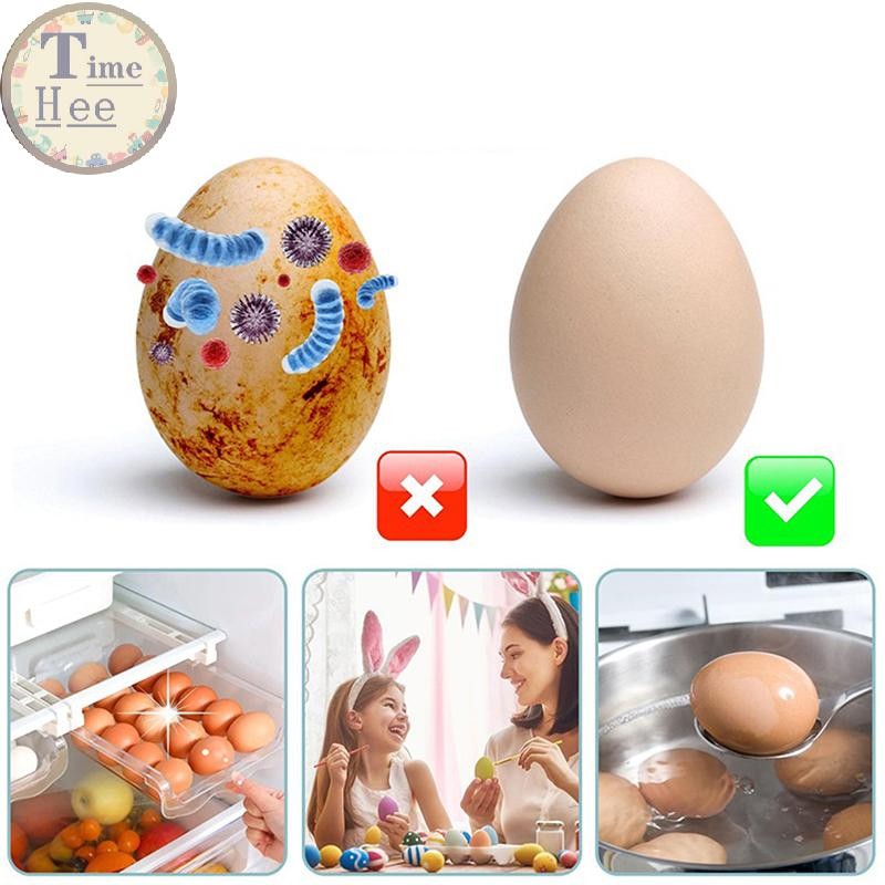 TIMEHEE Egg Cleaner Brush For Fresh Eggs, Silicone Egg Washer Machine ...