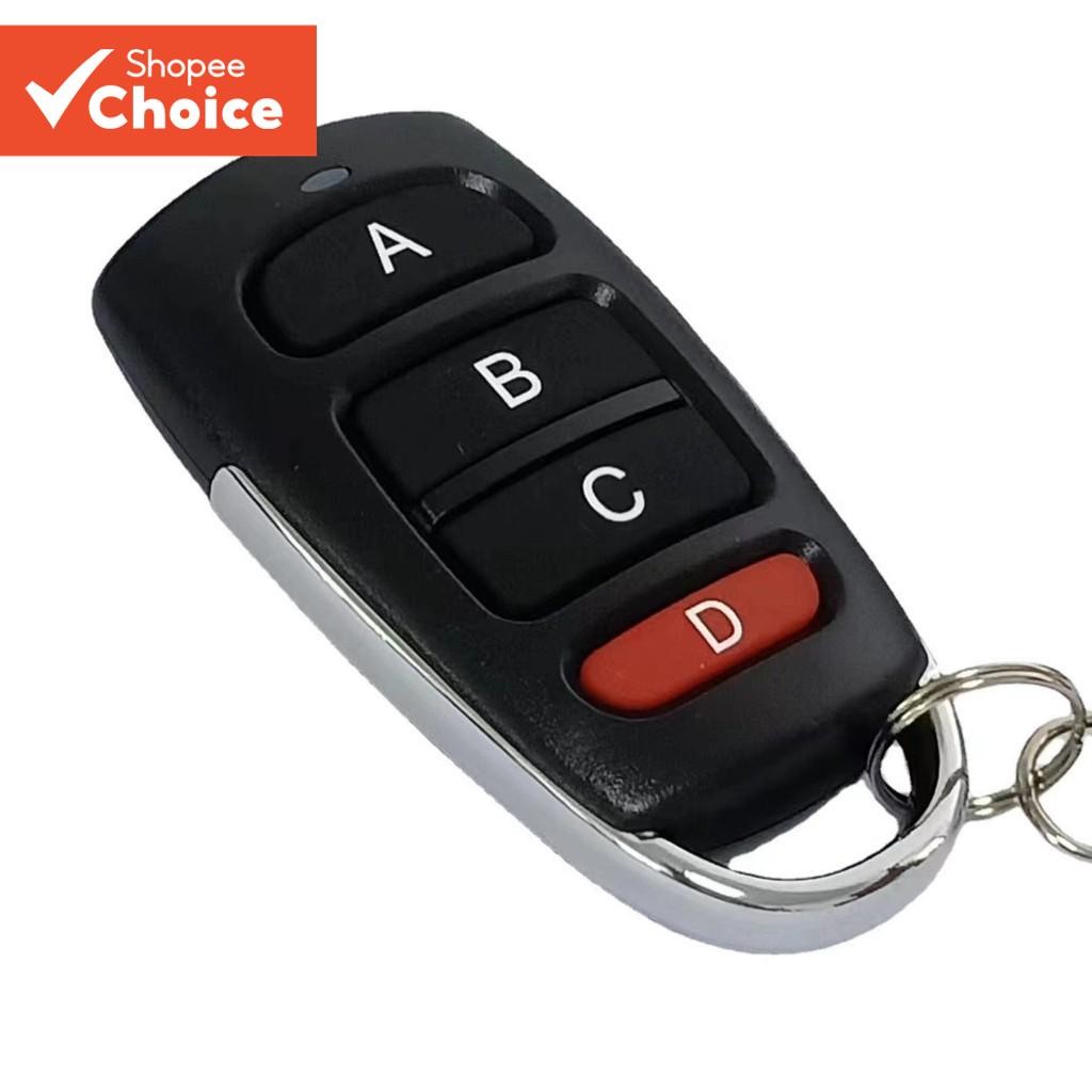 Wireless RF 433mhz Remote Control Copy Code Garage Door Gate Duplicator 433 Mhz Key Remote ...