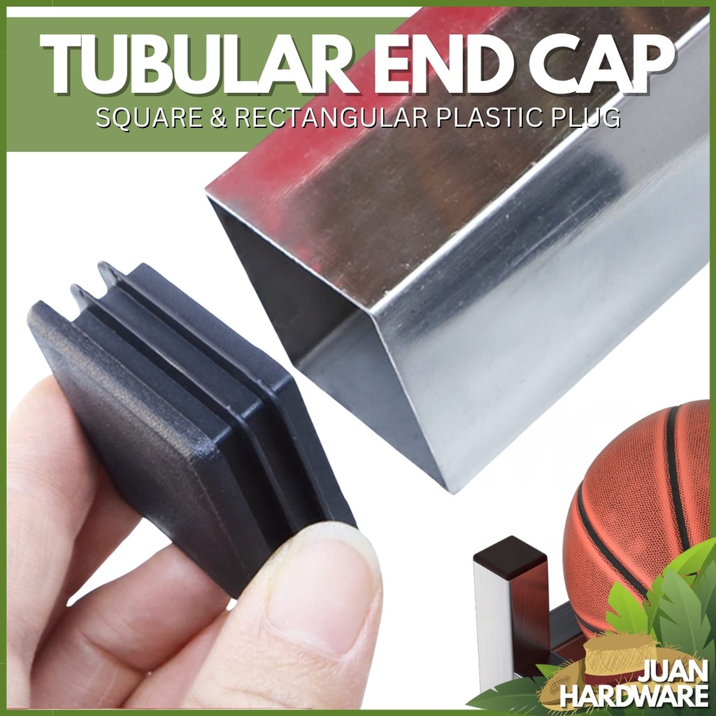 Tubular End Caps Square Rectangular Tube Plastic Footings for Chair ...