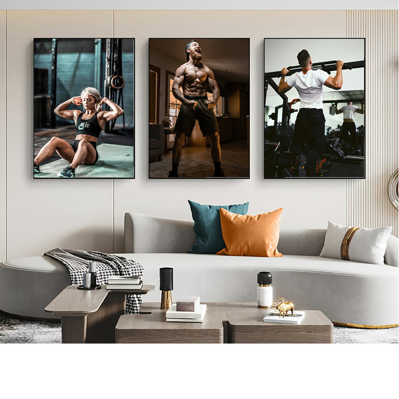 Sweat And Strength No Framed Posters Wall Art Canvas Painting Wall ...