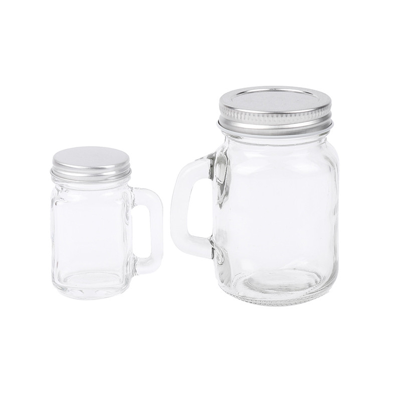 # JTPH # 1PC Mini Mason Jar For Jam Honey Portable Leakproof Coffee ...