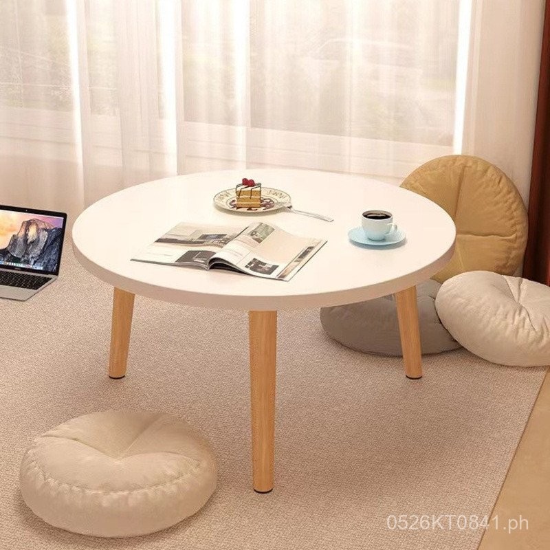 Bay Window Small Coffee Table Round Side Table Small Desk Tatami Balcony Bedroom Kang Table ...
