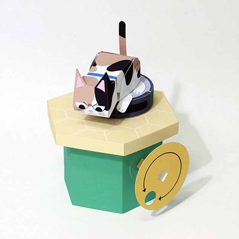 Bemu T1 Kai Nakamura Japan Transmission Movable Paper Toy Incredible ...