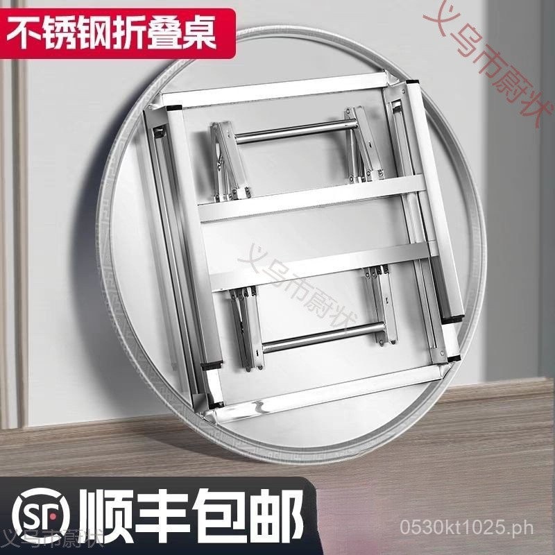 Large Food Stall Table Commercial Dining Table Rural Dining Table Round ...