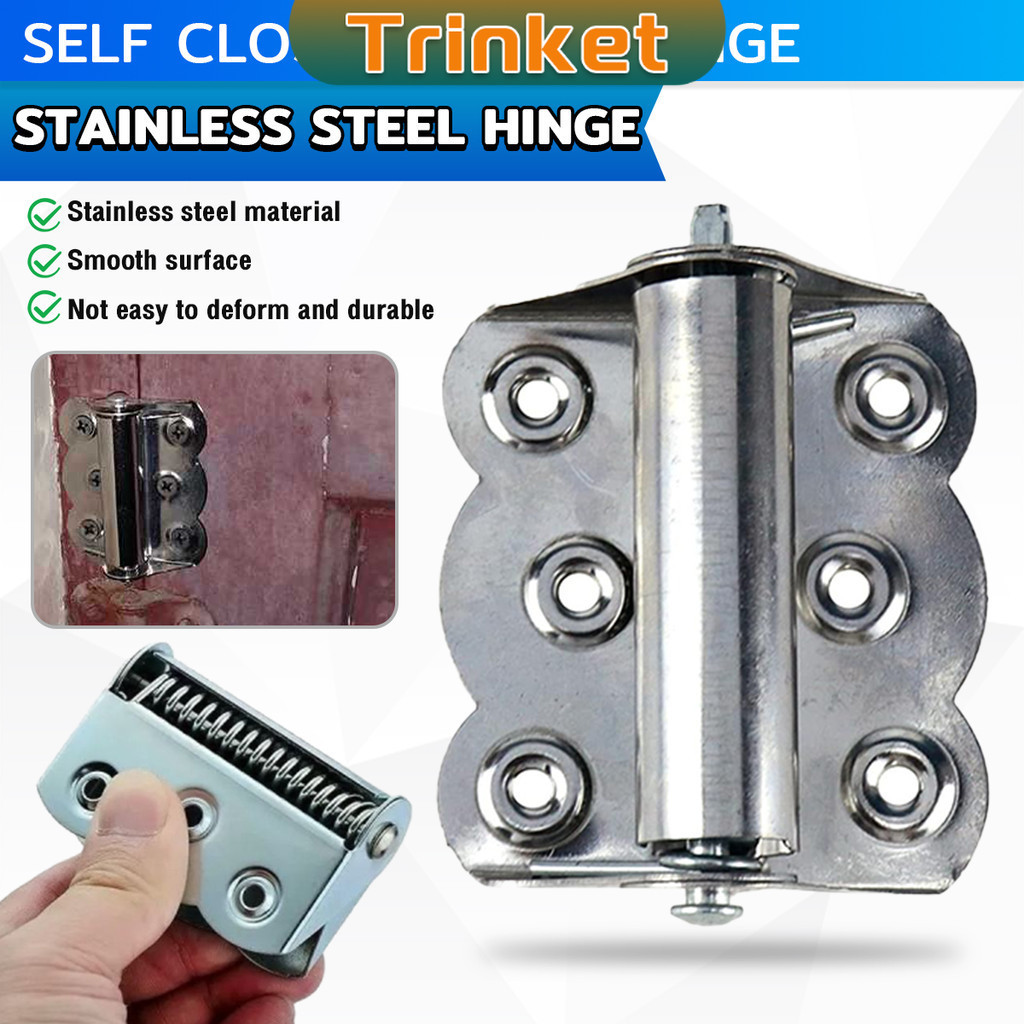 Stainless Steel Hinges Hardware Spring Loaded Hinge Butterfly Self ...