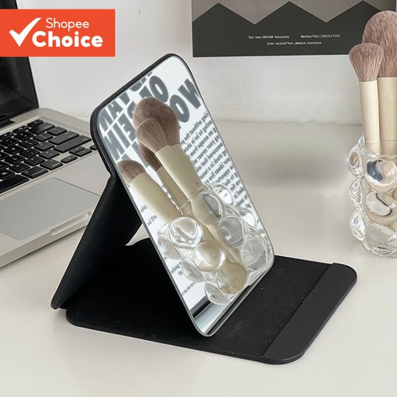 1pc Travel Portable Folding Makeup Mirror Full Screen Desktop Mirror ...