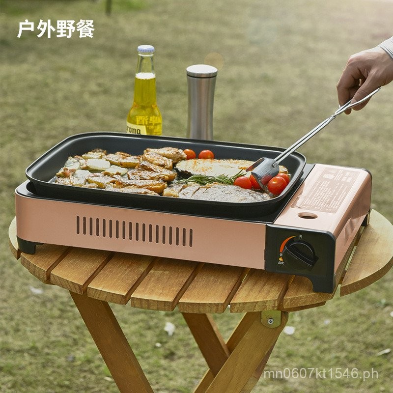 Grilled Fish Plate Hot Pot Commercial Cassette Stove Pot Integrated ...