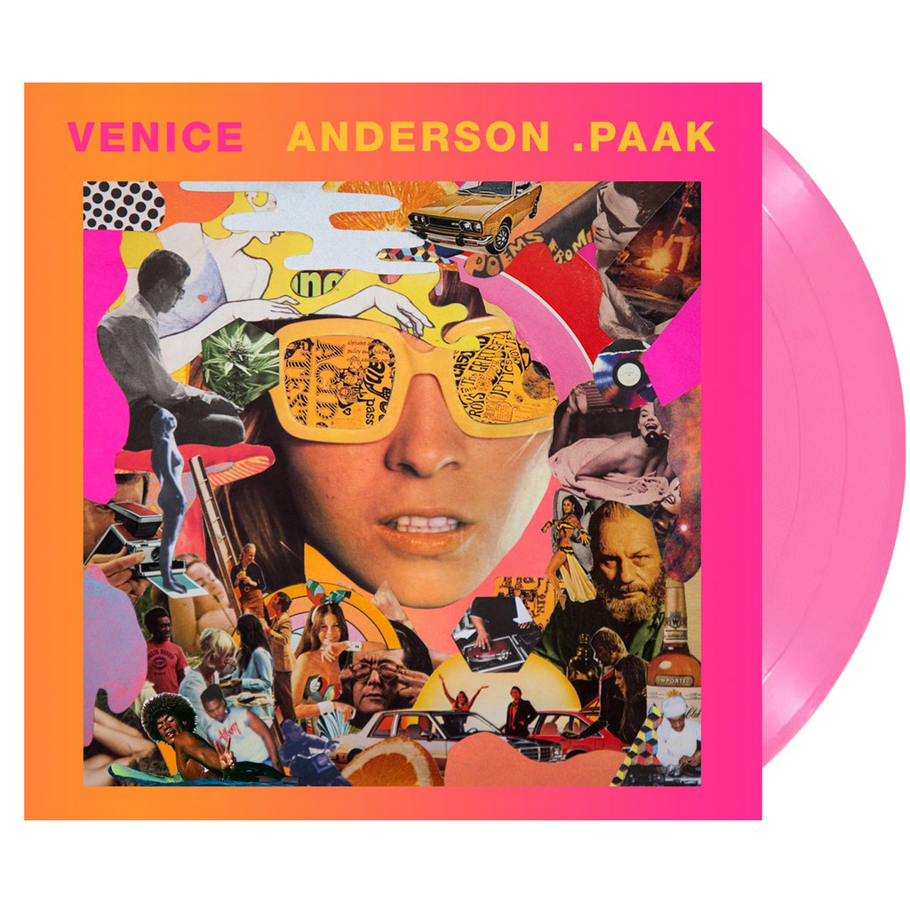 ANDERSON PAAK Venice Vinyl (UO, Translucent Pink, 2LP) | Shopee Philippines