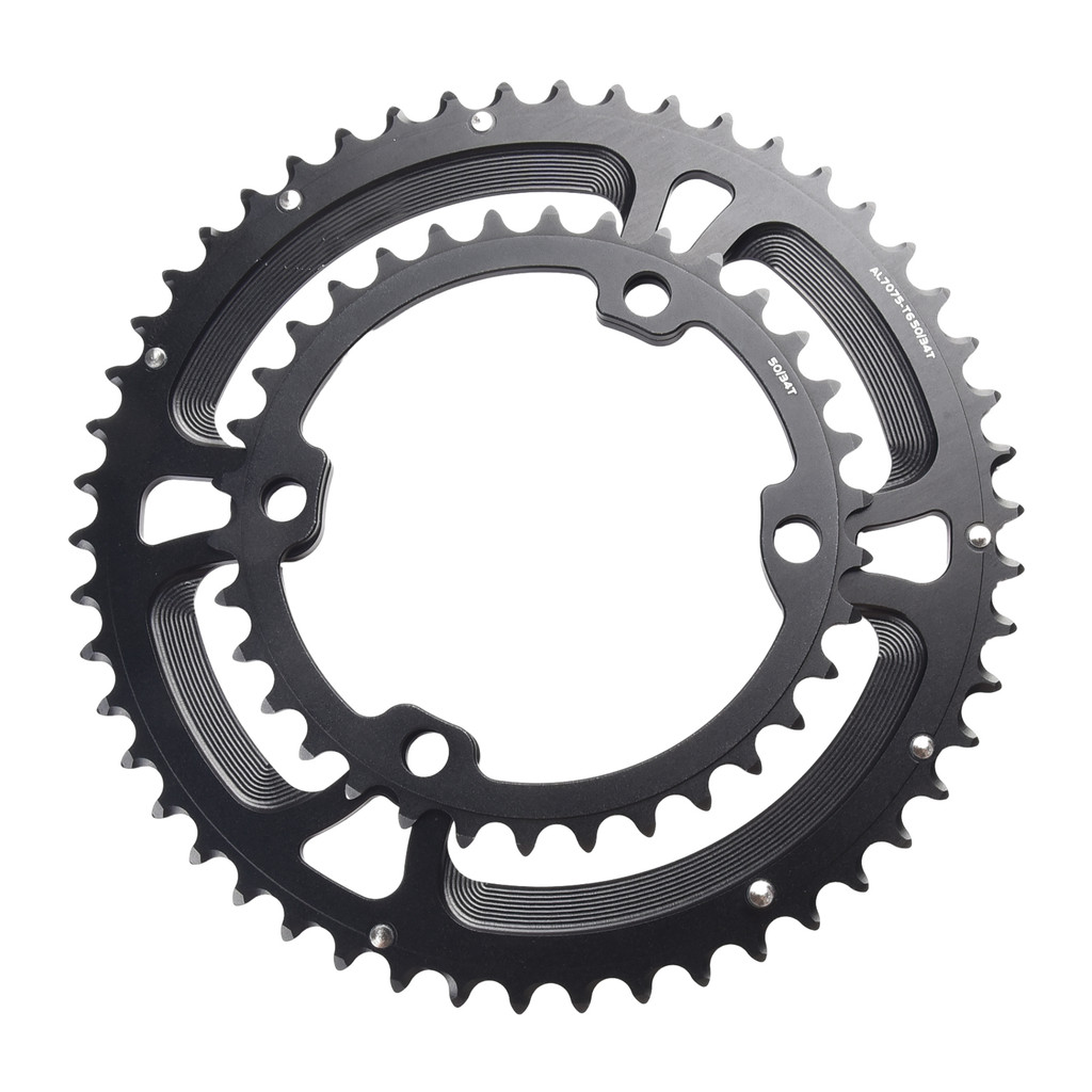 [CFU] for 105 R7000 R8000 DA9100 Asymmetric Road Chainring 53 39T ...