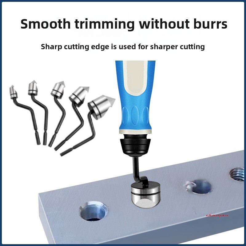 Deburring and sinking hole chamfering knife head manual chamfering ...