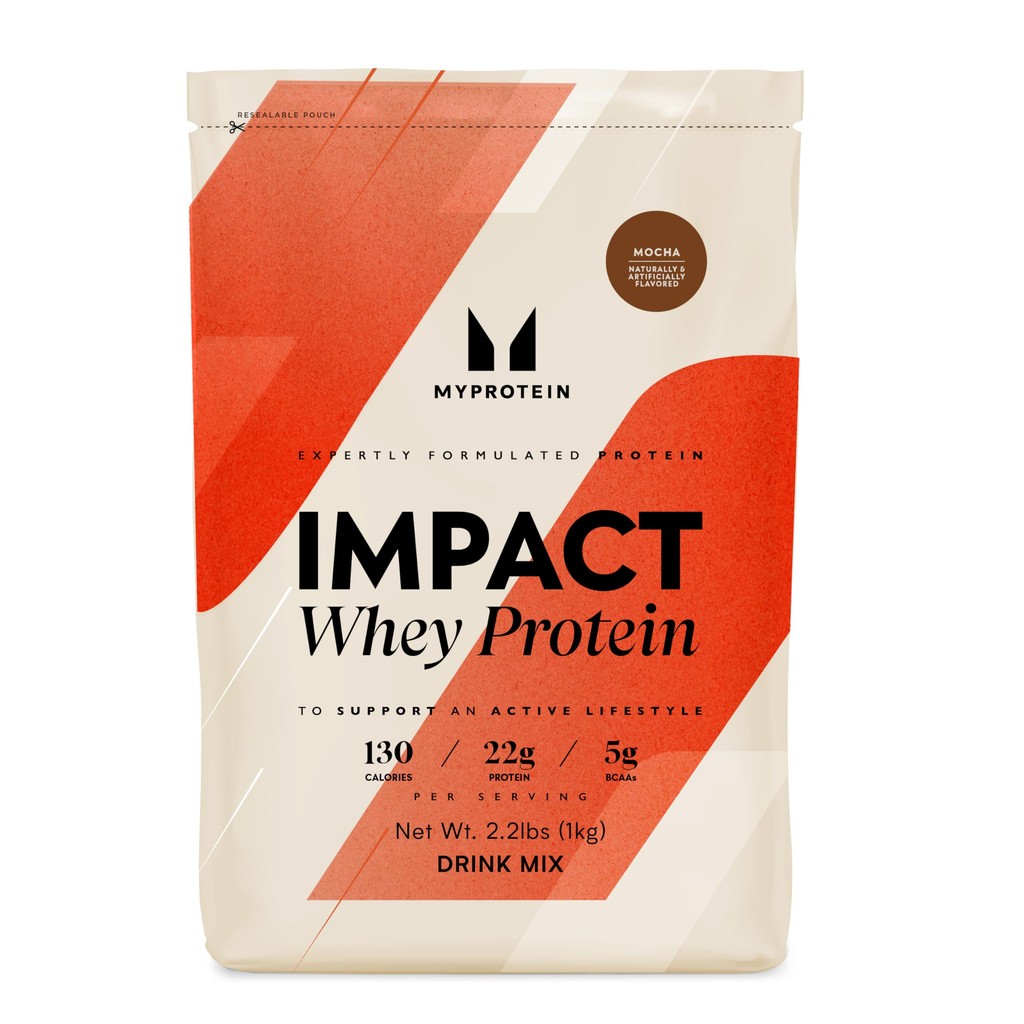 Myprotein Whey Protein Impact Whey (Mocha, 1000g) | Shopee Philippines