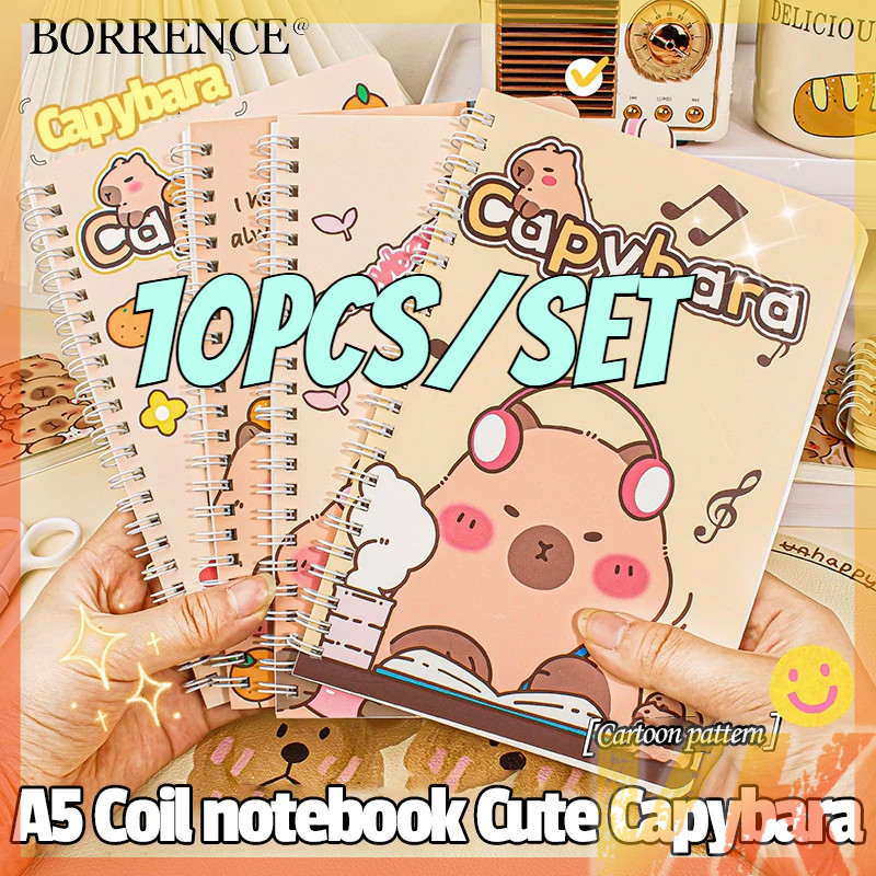VK 10PCS Composition Notebook for Kids Notepad Grade 1/2/3 School ...