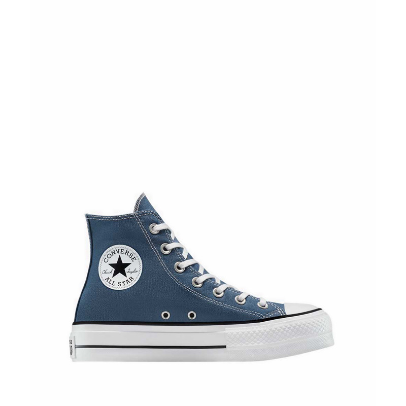 Converse CTAS Lift Platform Women's Sneakers - Slacker Blue/White/Black ...