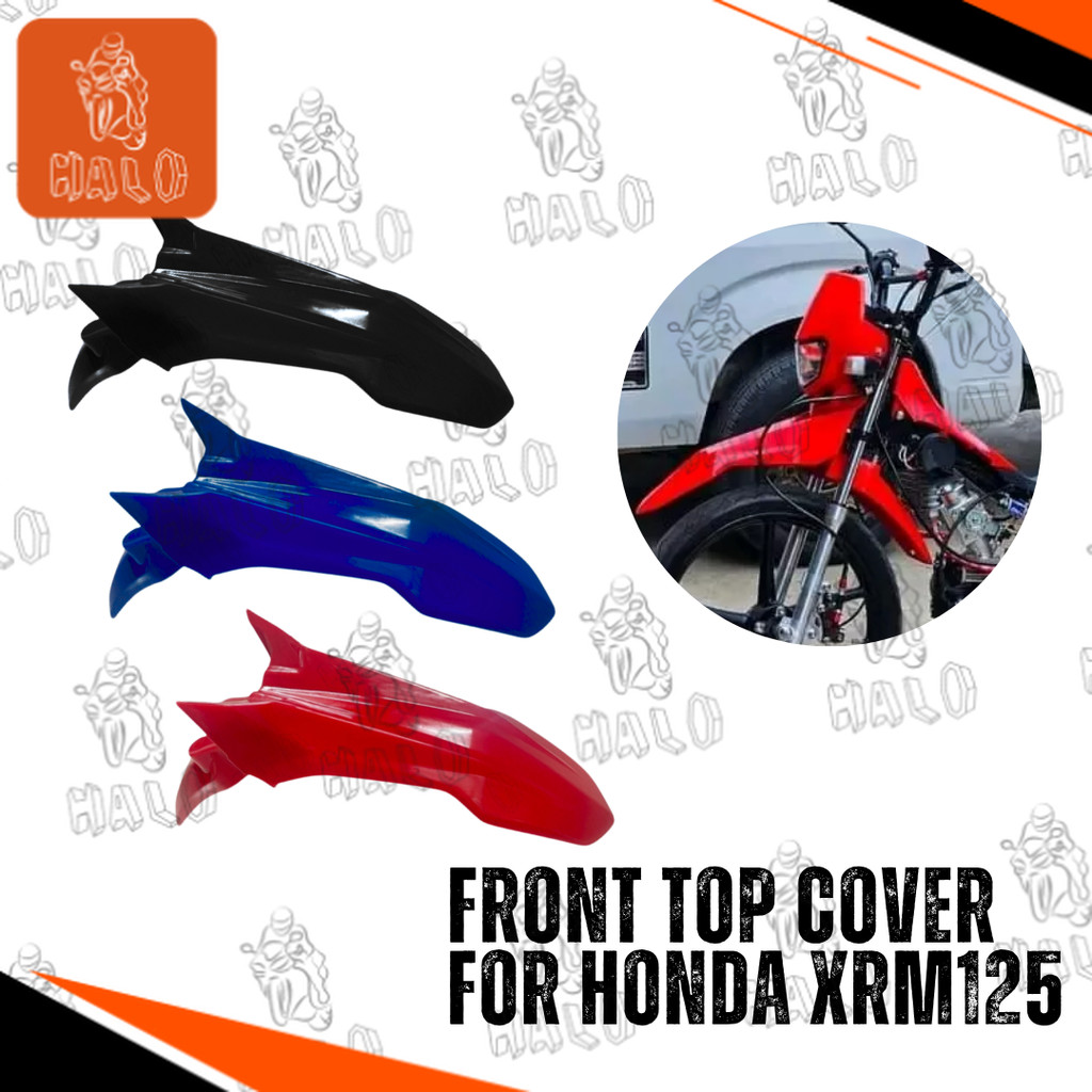 [HALO MOTOR] HONDA XRM 125 FRONT FENDER | Shopee Philippines
