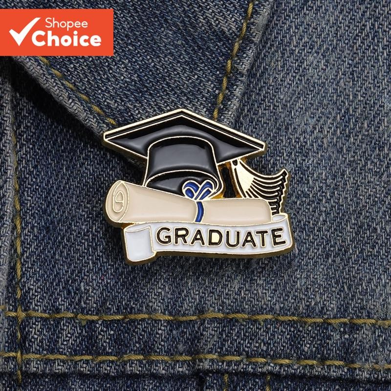 Graduation Season Alloy Backpack Badge Graduation Cap Brooch Gifts for ...