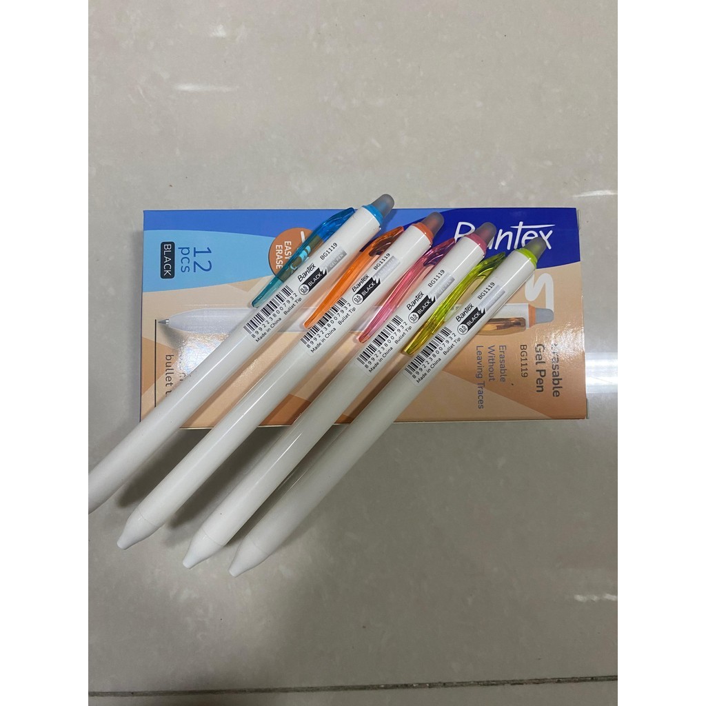 BANTEX ERASABEL GEL PEN TYPE BG1119 | Shopee Philippines