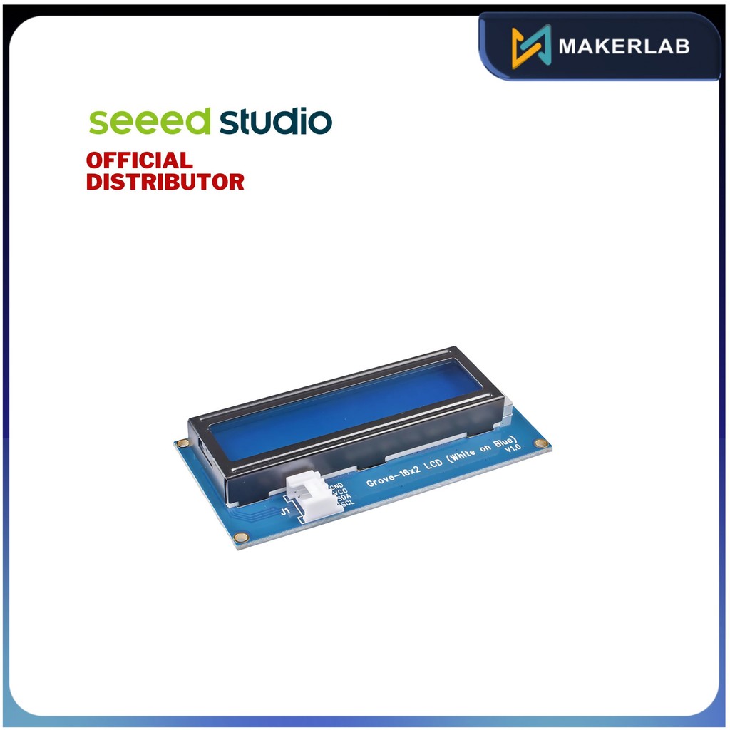 Grove - 16x2 LCD (White on Blue) for Arduino and Raspberry Pi | Shopee Philippines