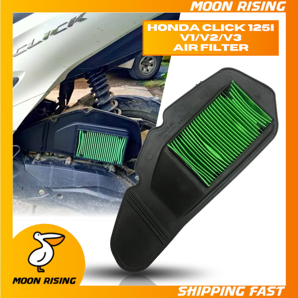 MOTORCYCLE AIR FILTER FOR HONDA CLICK 125i V1/V2/V3[MOONRISING ...