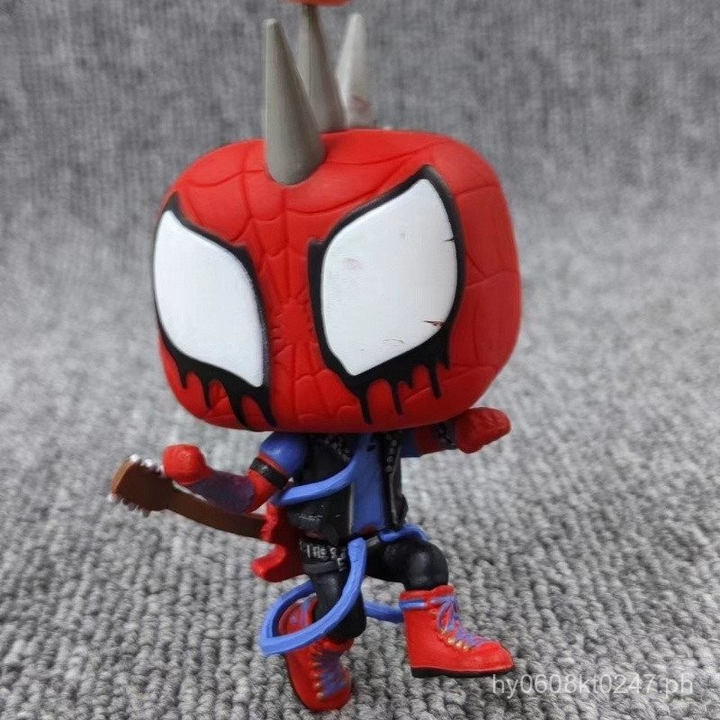 Spider-Man Funko Bulk Cargo Pop Zongheng Universe Punk Model Spider-Man ...