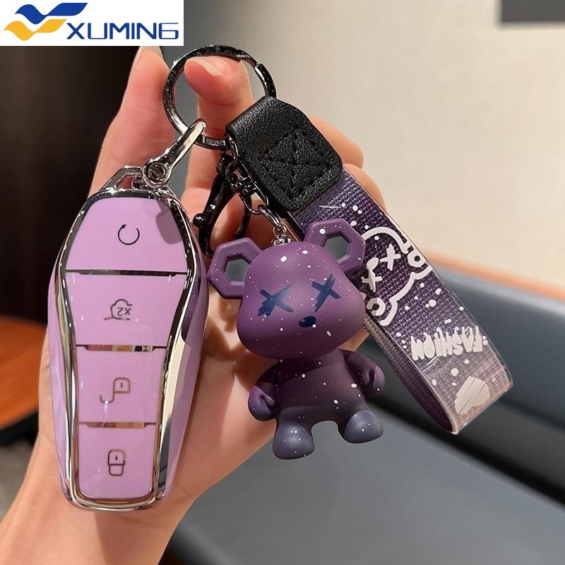 XM BYD TPU key case BYD car key case for BYD Dolphin/Atto3/Seal/Dolphin ...