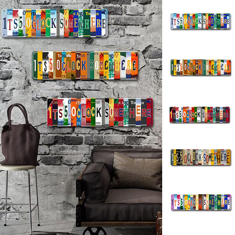 Vintage Metal Tin Sign Signs Home Wall Art Decor Retro Logo Bar Room ...