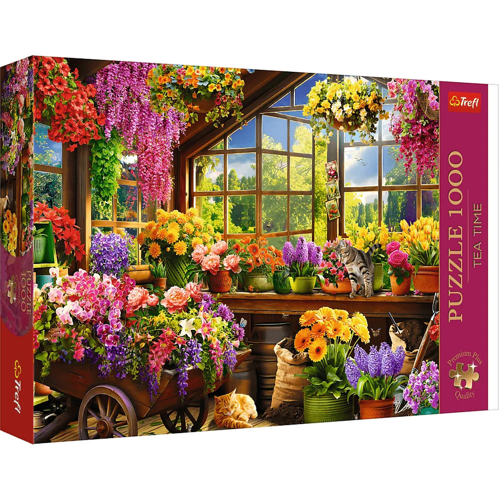 Trefl Puzzle Premium Plus Quality 1000 Pieces - Tea Time: Preparations ...