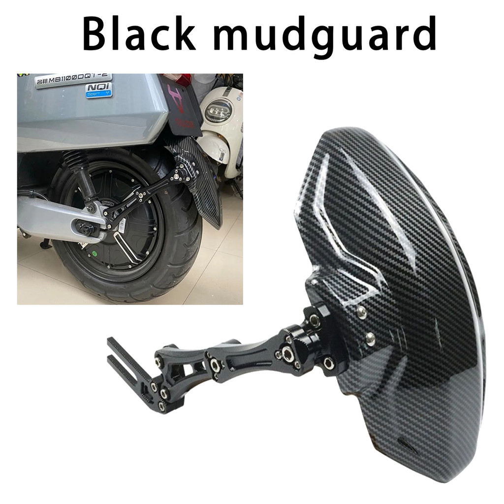 Universal Motorcycle Mudguard Rear Fender Extender Mudflap Mud Splash ...