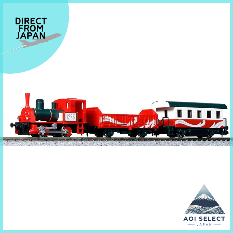 KATO N Gauge Chibi Loco Set Christmas SL Train Railway Model Steam ...
