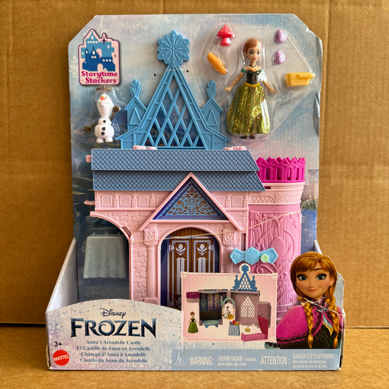 Disney Frozen Princess Elsa Castle Anna Ice House Story Snow Treasure ...
