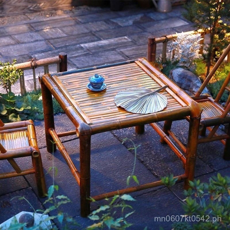 Courtyard Stove Tea Table Set Outdoor Cooking Tea Table Surrounding ...