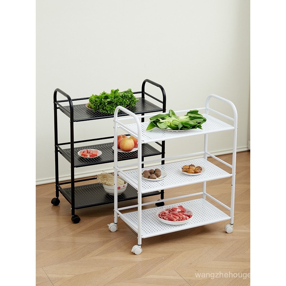 Hot Pot Restaurant Dish Rack Kitchen Microwave Multi-layer Floor ...