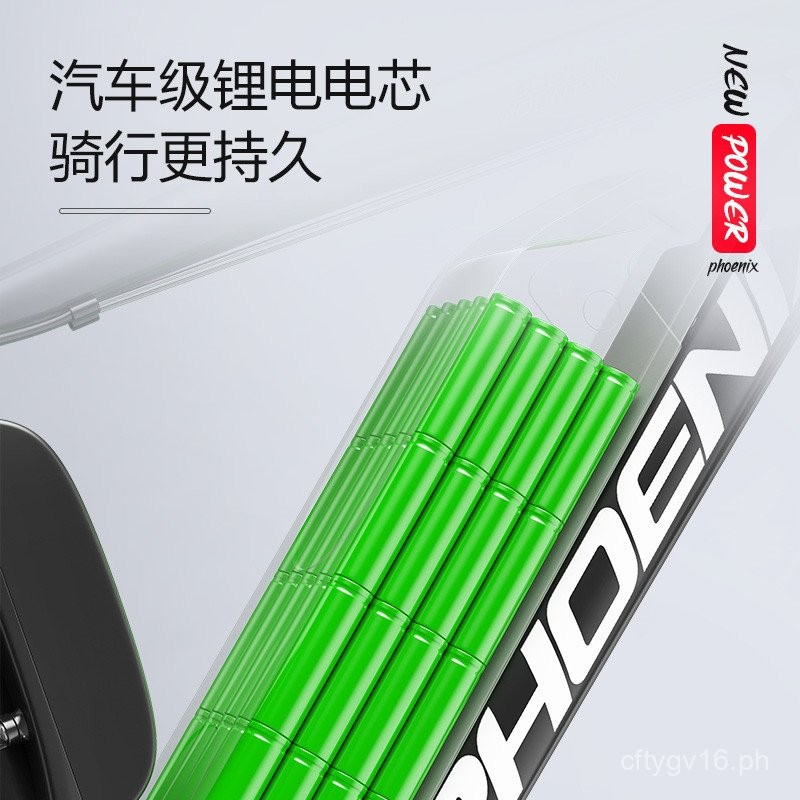 Phoenix Electric Assisted Bicycle for Men and Women, Lithium Battery ...
